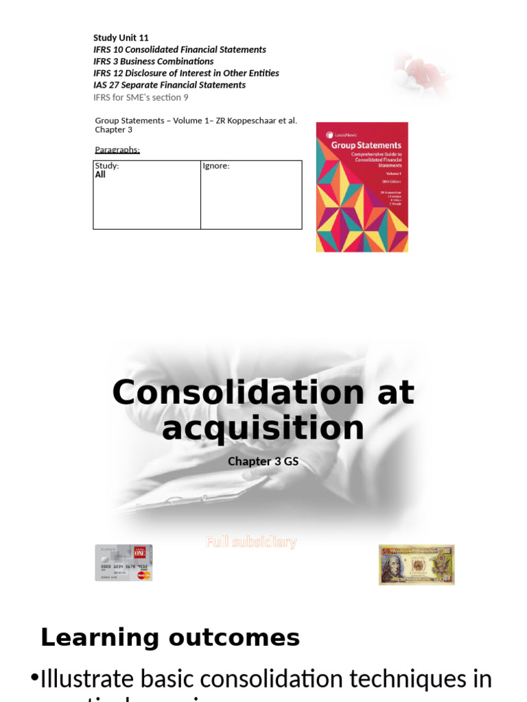 Group Statements - Wholly Owned Sub 2025 | PDF | Consolidation ...