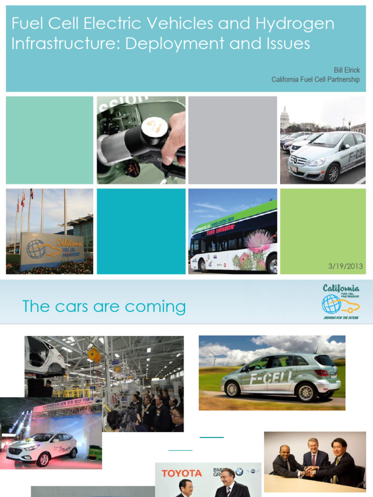 Fuel Cell Electric Vehicles and Hydrogen Infrastructure - Deployment ...