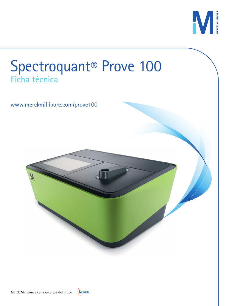 Espectrofotómetro Spectroquant® Prove 100 | PDF | Astronomía ...