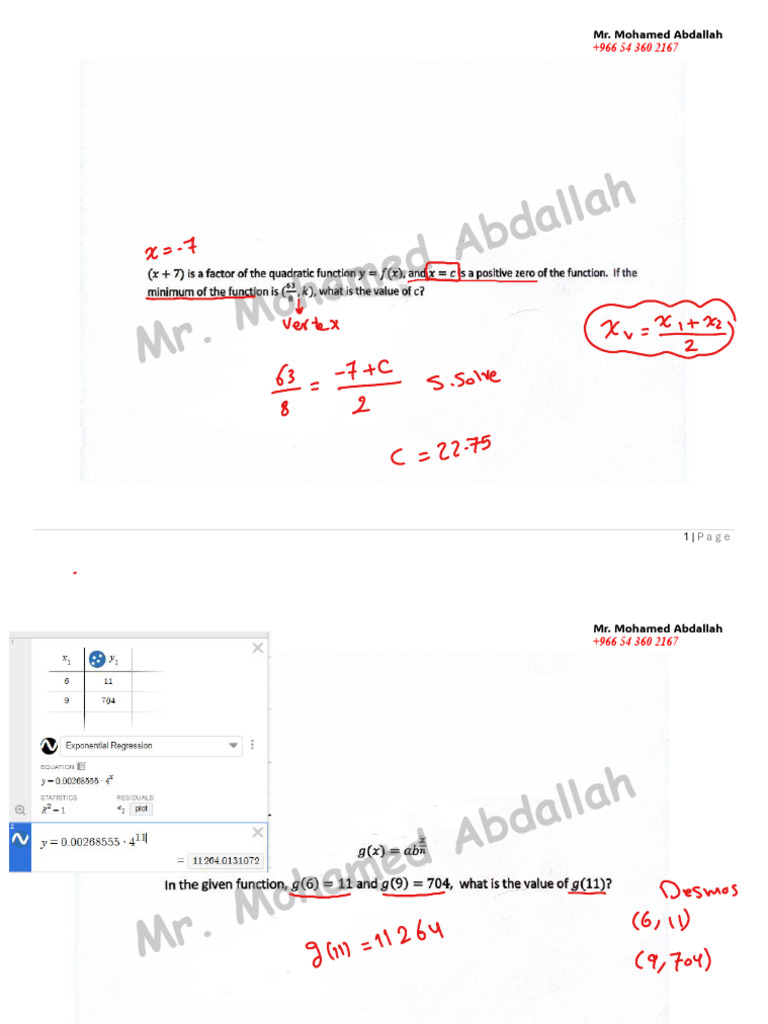 Contact Information for Mr. Abdallah | PDF