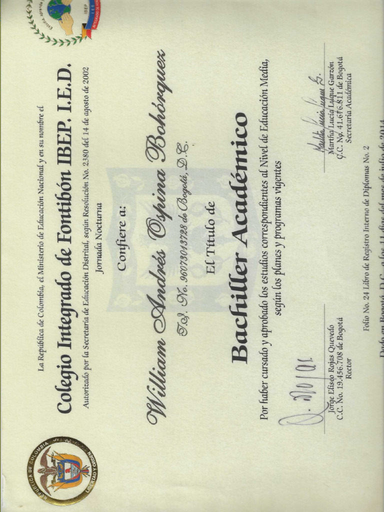 Diploma | PDF