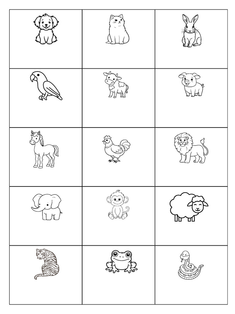 Animals - 5º Ano | PDF
