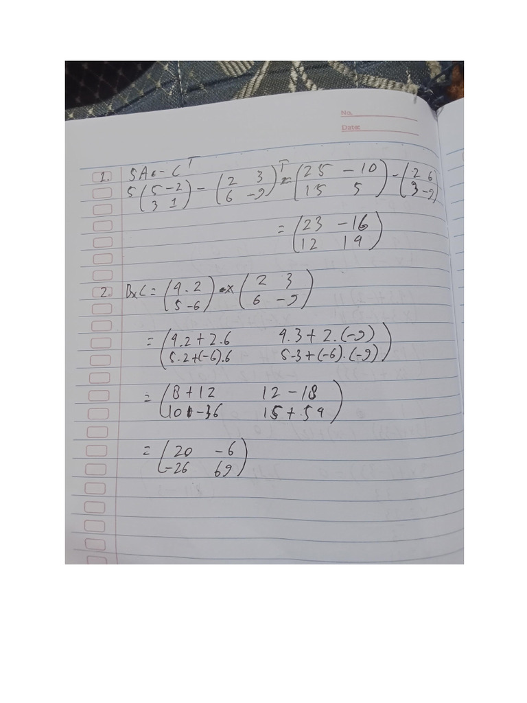 MTK Matriks-1 | PDF