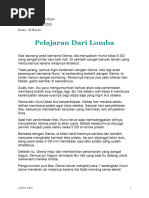 Contoh Esai Juara 1 Lomba Menulis | PDF