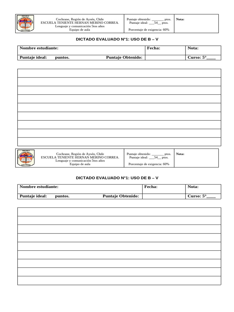 Formato Dictado | PDF