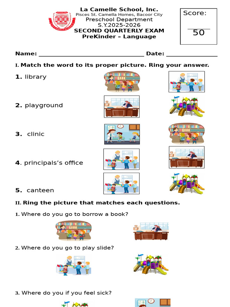 Second Quarterly Exam Language | PDF