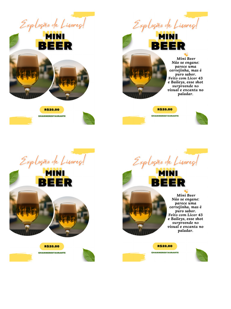 Mini Beer! | PDF