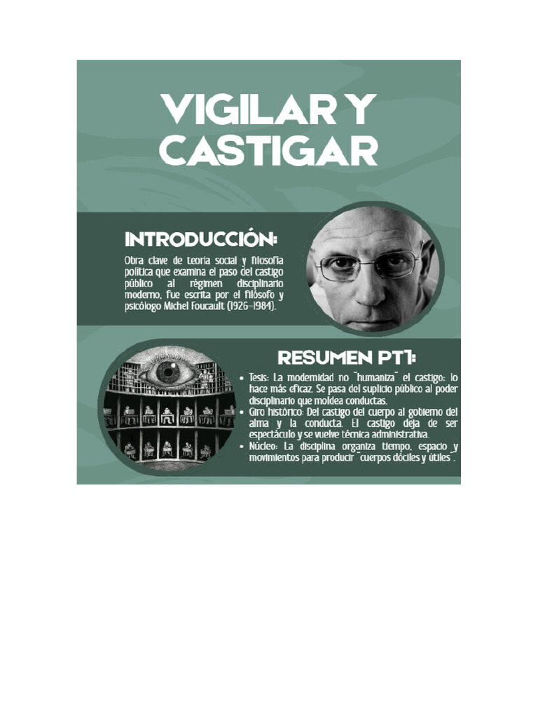 DPCC Vigilar y Castigar | PDF