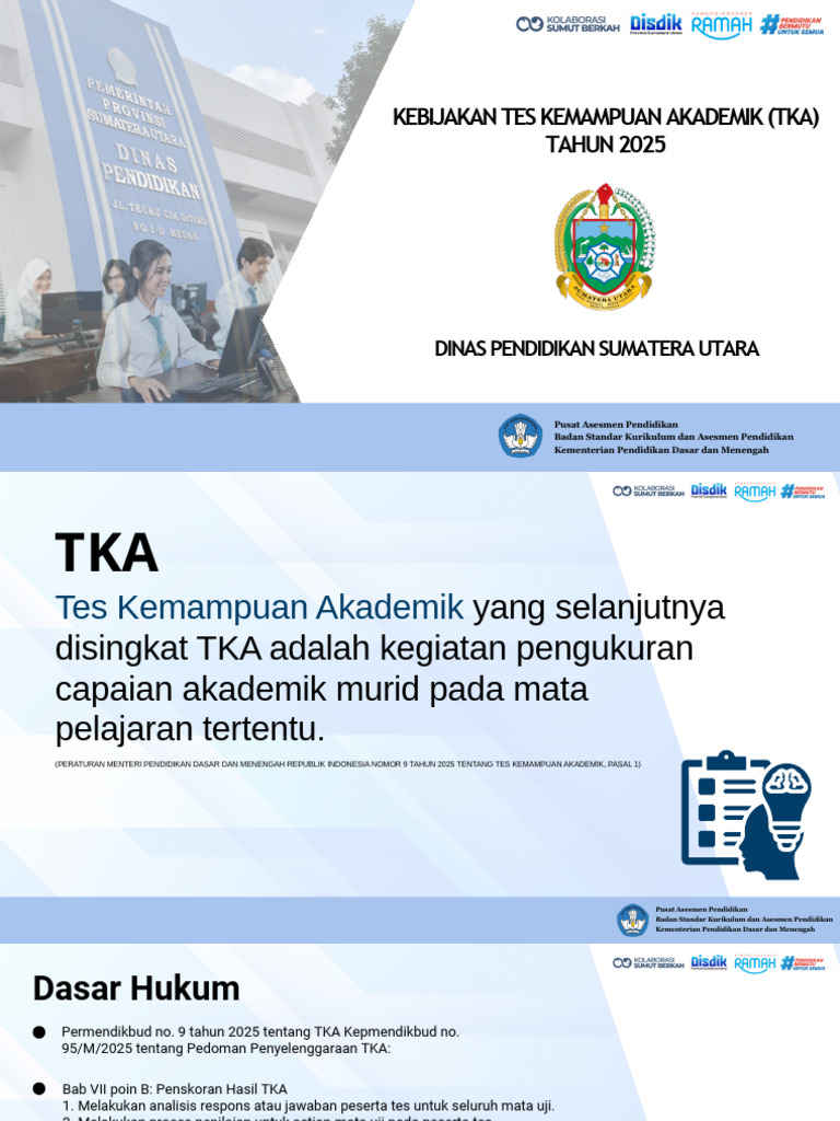 Kebijakan TKA 2025 dan Pelaksanaannya | PDF