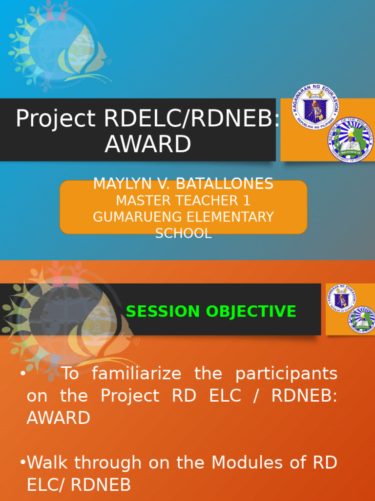 RDELC/RDNEB Awards for Learner Values | PDF | Learning | Curriculum