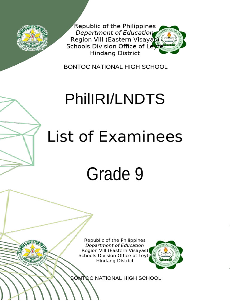 Final List Examinees | PDF