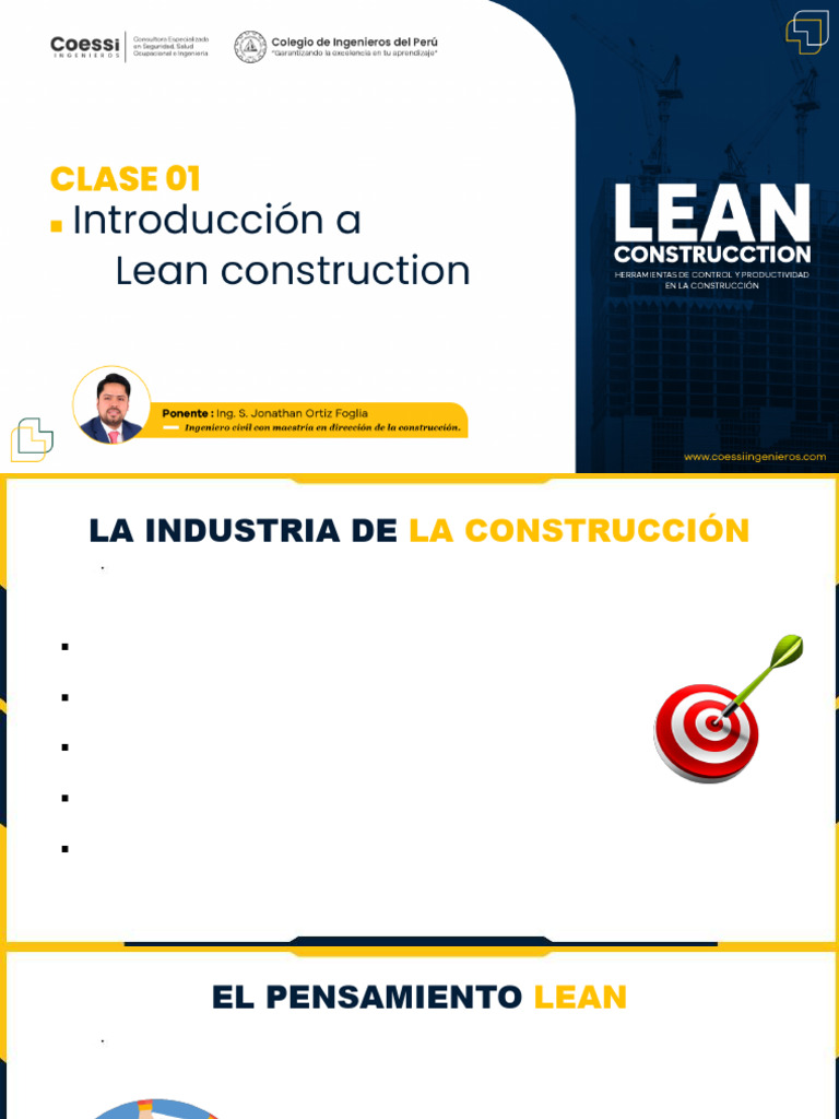 Lean Construction: Mejora de Productividad | PDF | Lean Manufacturing ...