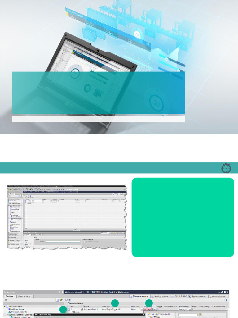 WinCC Unified Lab05 Alarming | PDF | Software Engineering | Computer ...