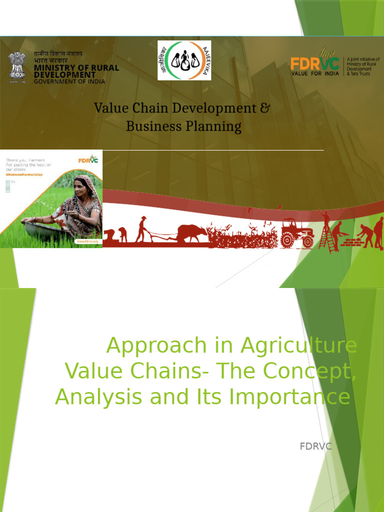 Enhancing Agricultural Value Chains | PDF | Value Chain | Supply Chain