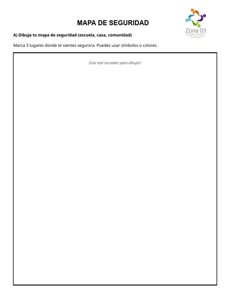 Anexo 2 Mapa de Seguridad Sesion 1 | PDF