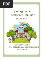 Program Kokurikuler SD Kelas 1-6 SD | PDF