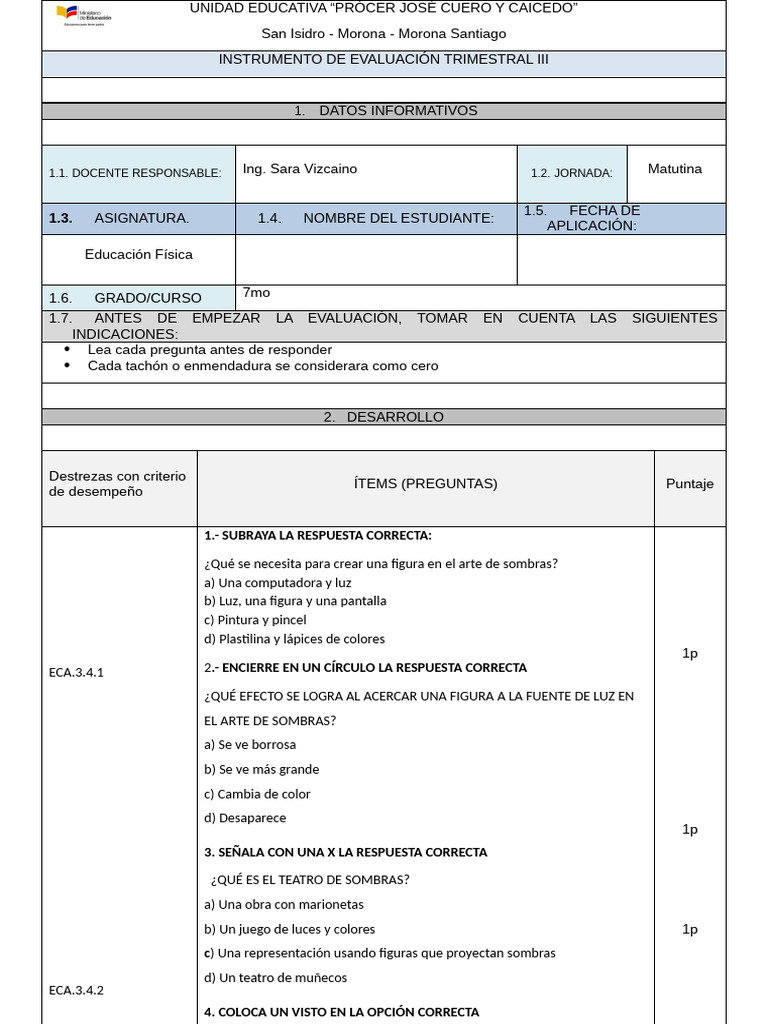 Eca Exa 7mo III | PDF