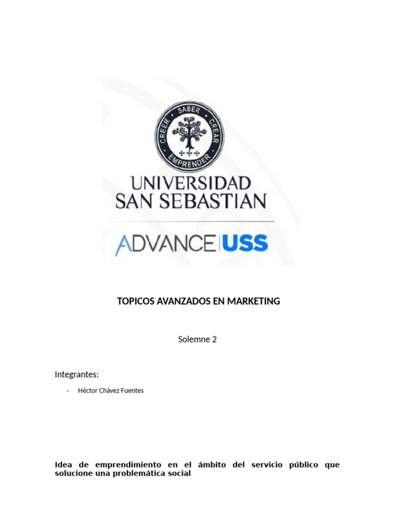 Hector Chavez SolemneII | PDF | Marketing | Los consumidores