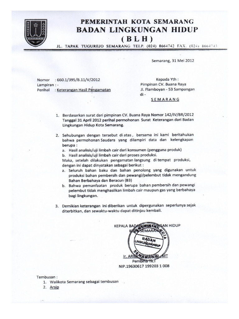 Lampiran & Ijin Edar | PDF