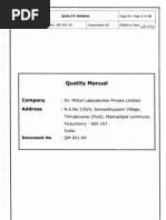 Global Quality Manual | PDF | Risk Management | Quality Management System