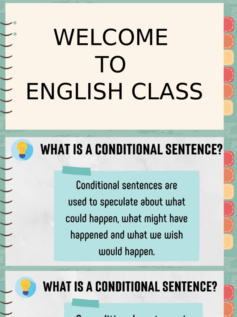 Conditional Sentence | PDF | Semantics | Linguistic Morphology