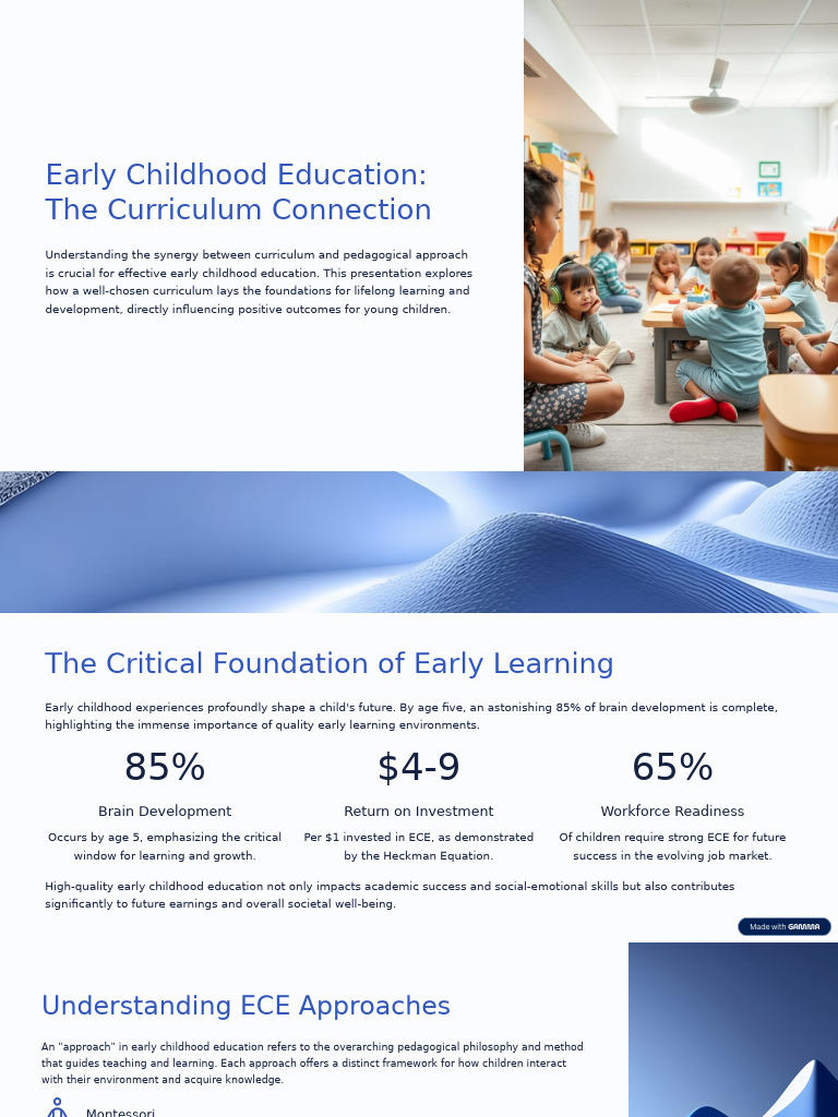 Early Childhood Education The Curriculum Connection | PDF | Early ...