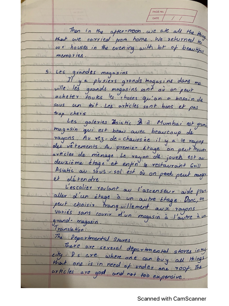 9th STD Essays | PDF