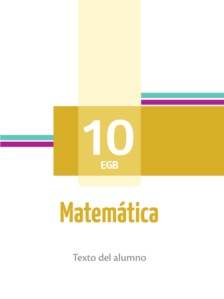 10 Egb - Matematica | PDF | Número Real | Números