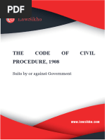 Notice Draft under Section 80 CPC | PDF | Private Law | World Wide Web