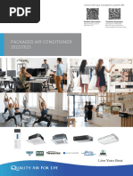 Panasonic RAC Catalogue 2024 Compressed | PDF | Humidity | Air Conditioning