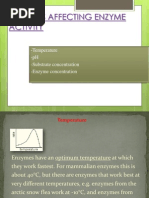 Biology Enzyme Past Paper Questions | PDF | Enzyme | Digestion