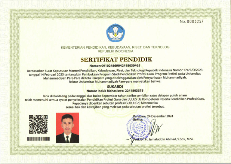 PPG Sukardi 3 | PDF