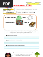 Palabras con "bl" para niños | PDF | Sílaba | Palabra
