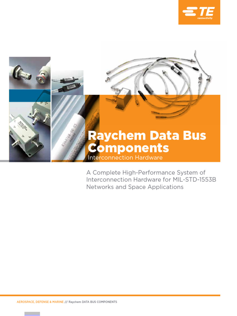 MIL-STD-1553B Data Bus Components | PDF | Electrical Connector ...