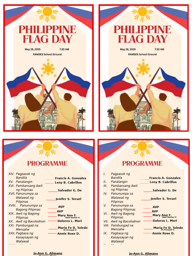 FLAG DAY PROGRAM H | PDF