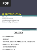 Infrared Spectroscopy Notes | PDF | Infrared Spectroscopy | Physical ...