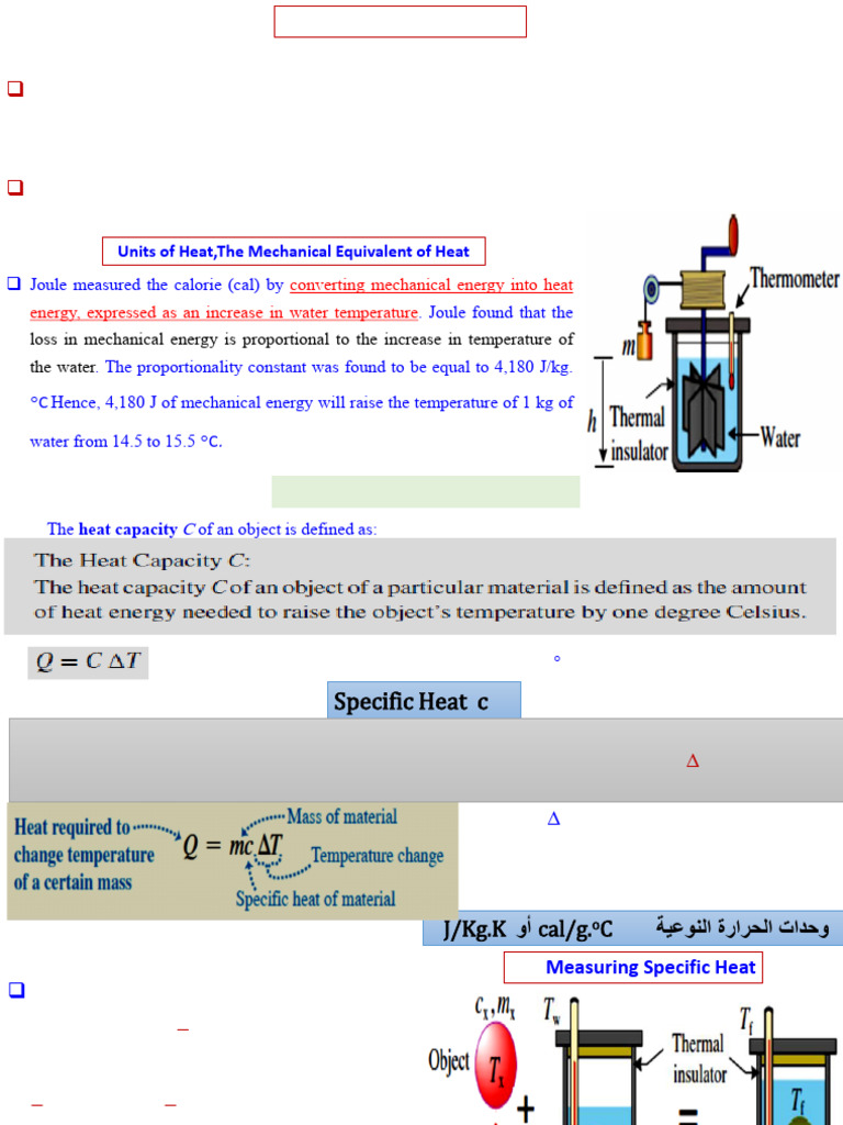 Heat and Thermal Energy | PDF | Latent Heat | Heat