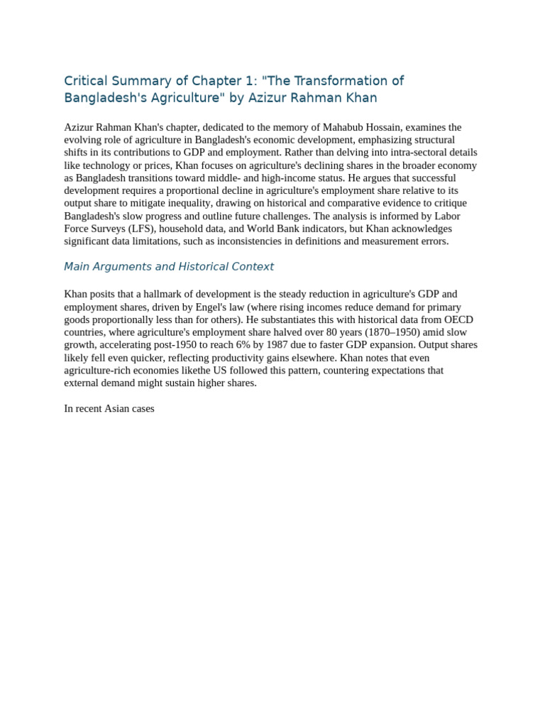 CH 01 Summary | PDF