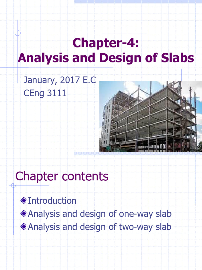 Slab Analysis and Design Techniques | PDF | Beam (Structure) | Bending