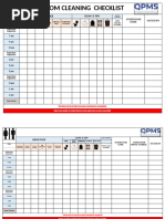 Hospital Cleaning Schedule Template | PDF