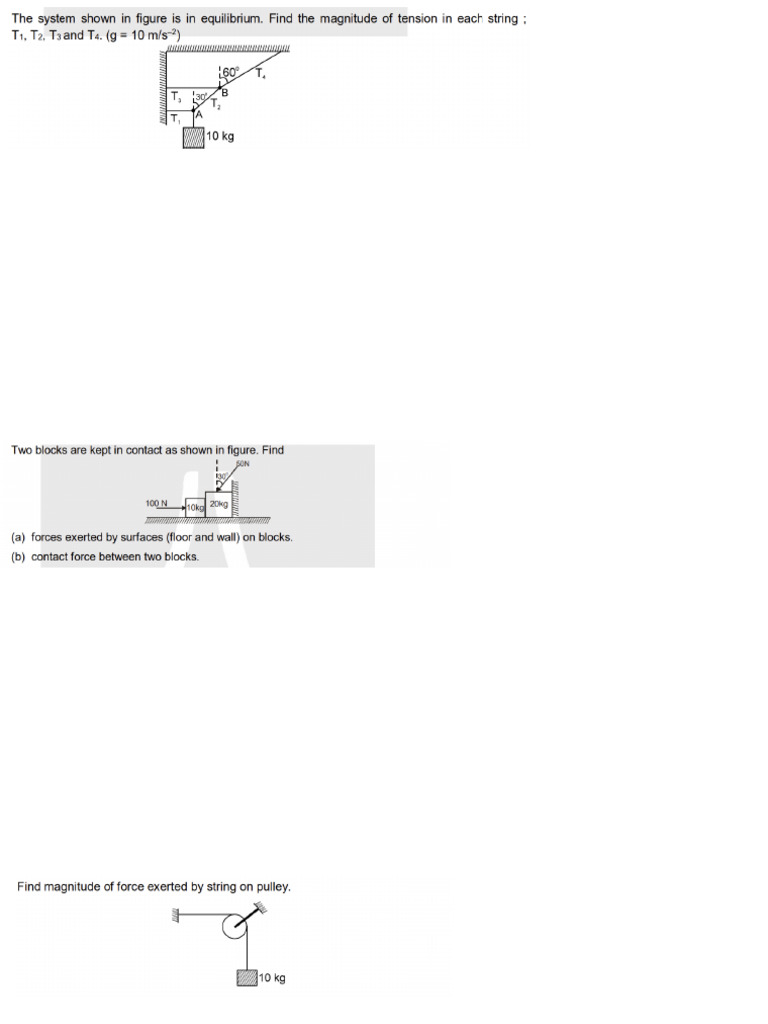 Class 11 NLM Problems | PDF