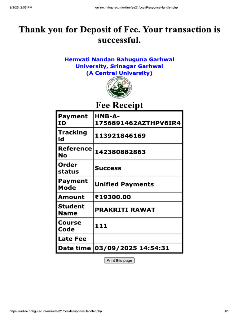 Recipt | PDF
