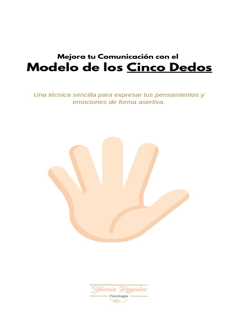 5 Dedos | PDF | Las emociones | Comunicación