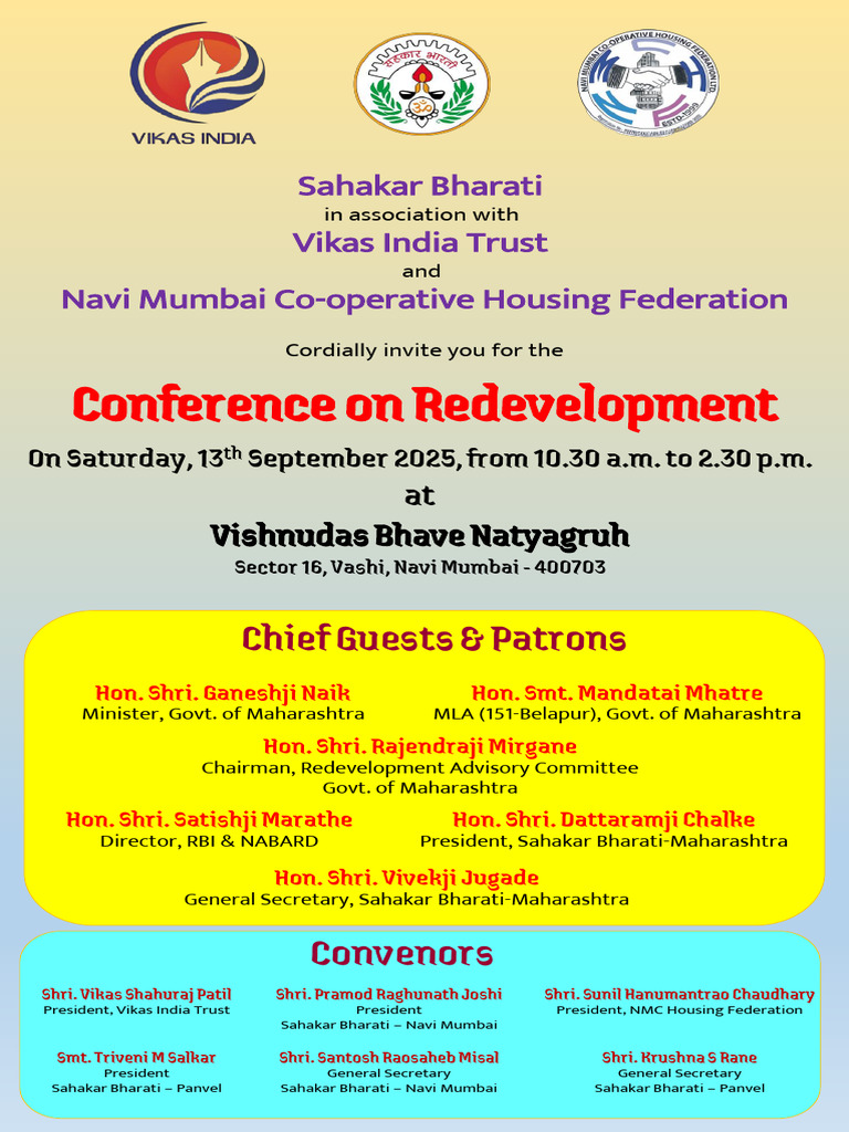 Punarvikas Parishad Invitation - EN | PDF