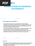 IPSAS 1-Presentation of Financial Statements | PDF | Audit | Going Concern