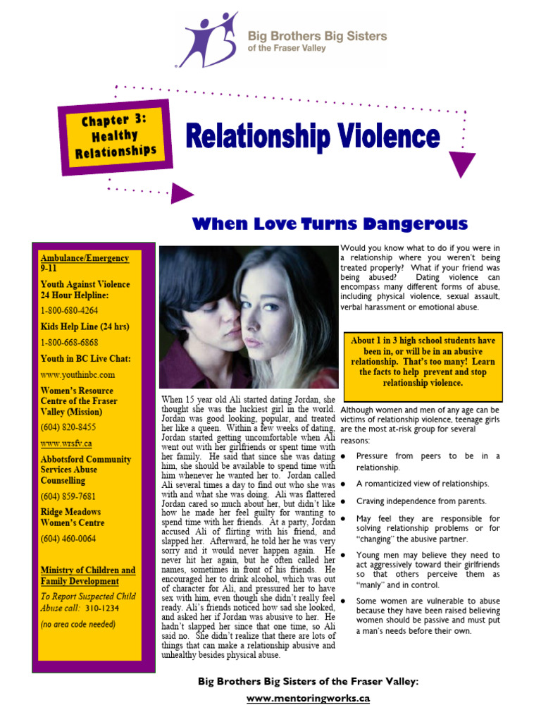 Recognizing Abusive Relationships | PDF | Rape | Violence