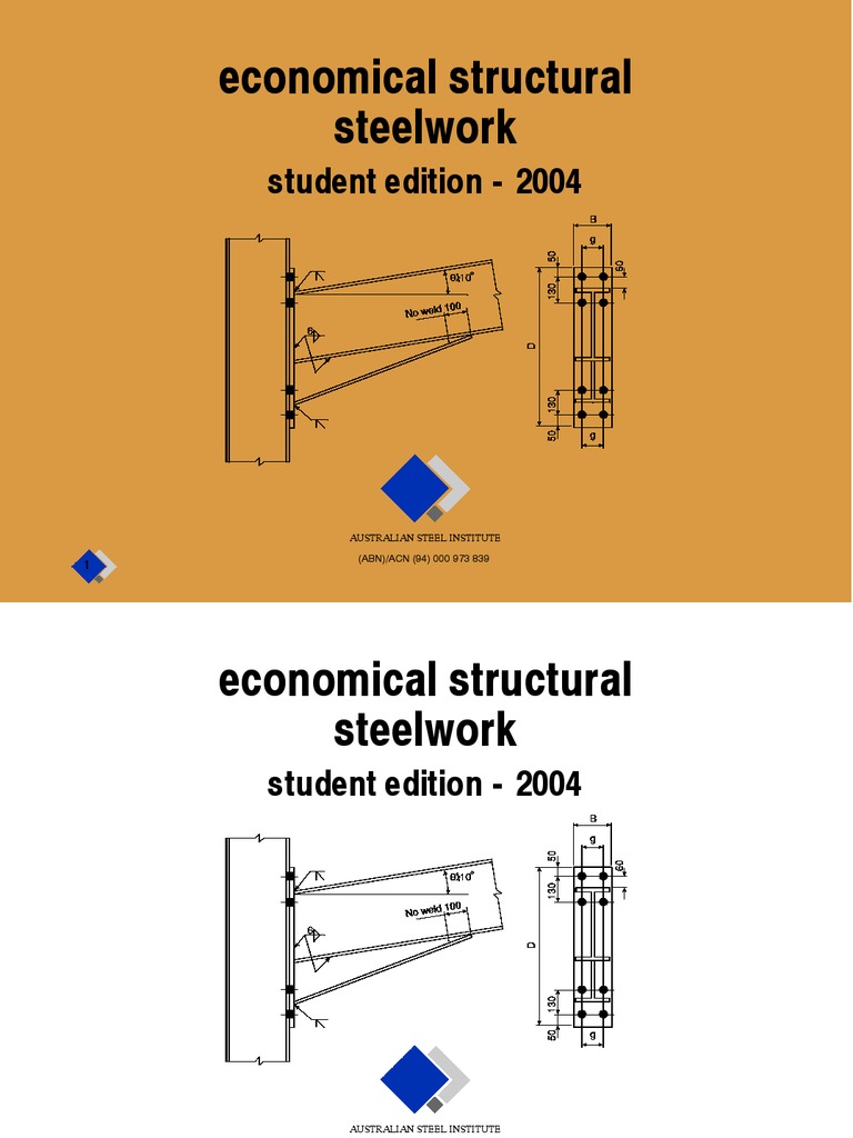 Economical Structural Steel Work 1 | PDF | Structural Steel | Metal ...