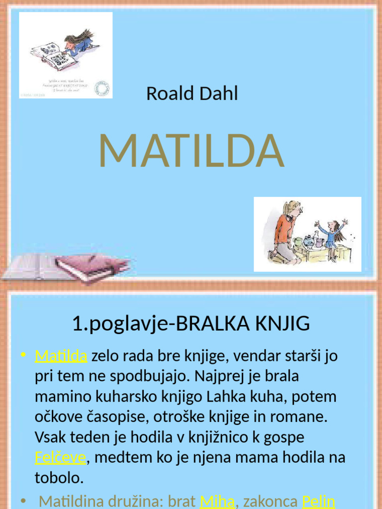 MATILDA | PDF