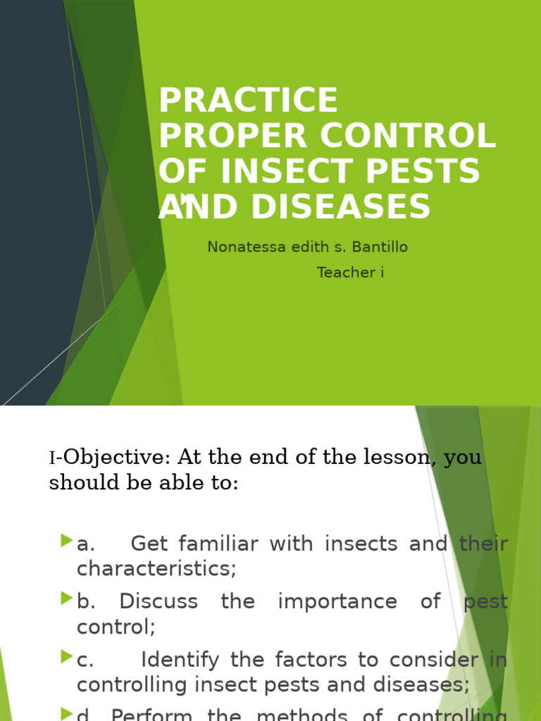 Insect Pest Control Methods and Strategies | PDF | Insects | Pupa