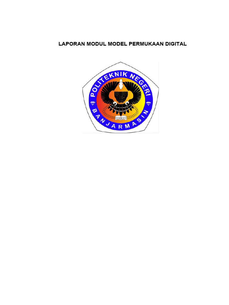Panduan Pembuatan Digital Elevation Model | PDF